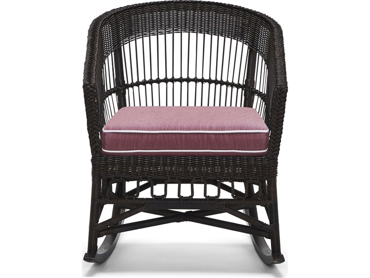 Woodard Alexa Hampton San Michele Wicker Patio Rocker Chair | WRS710805