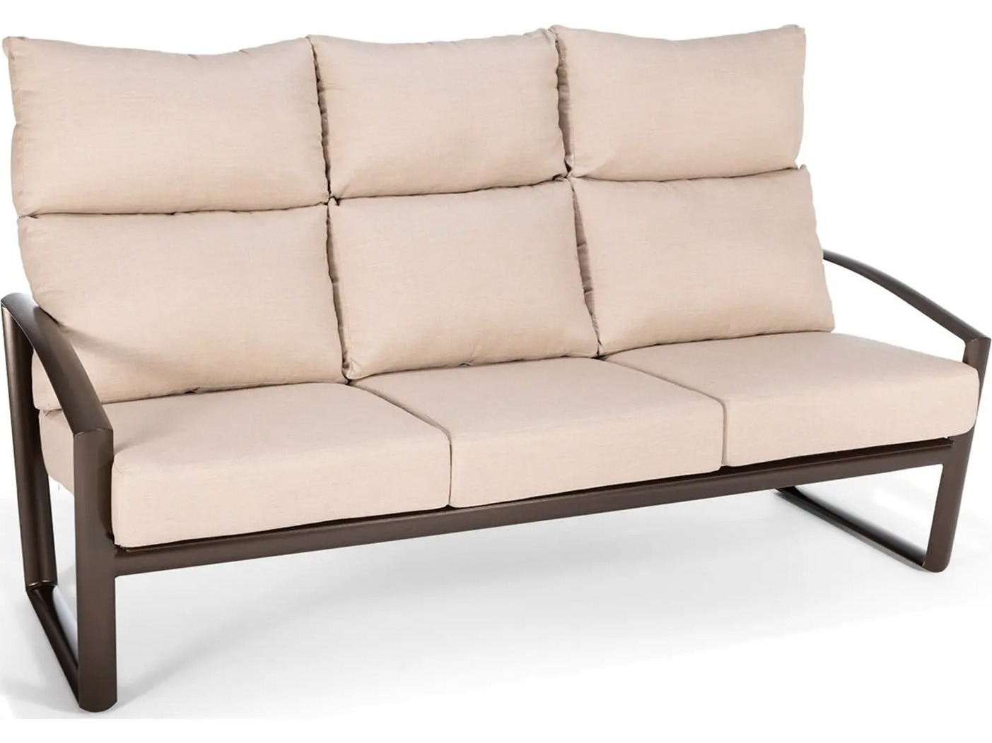 Winston Icon Cushion Deep Seating Aluminum Ultra High Back Sofa | WSM69003U