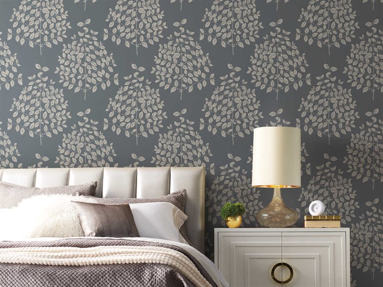 York Wallcoverings Modern Nature 2nd Edition Pearl Grey Tender ...