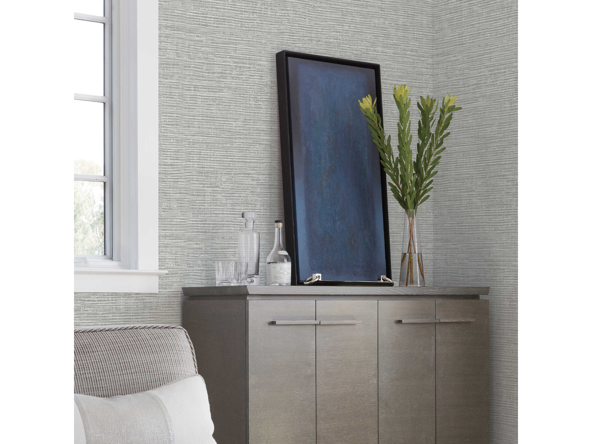 Brewster Home Fashions A-street Prints Vivanta Grey Texture Wallpaper ...