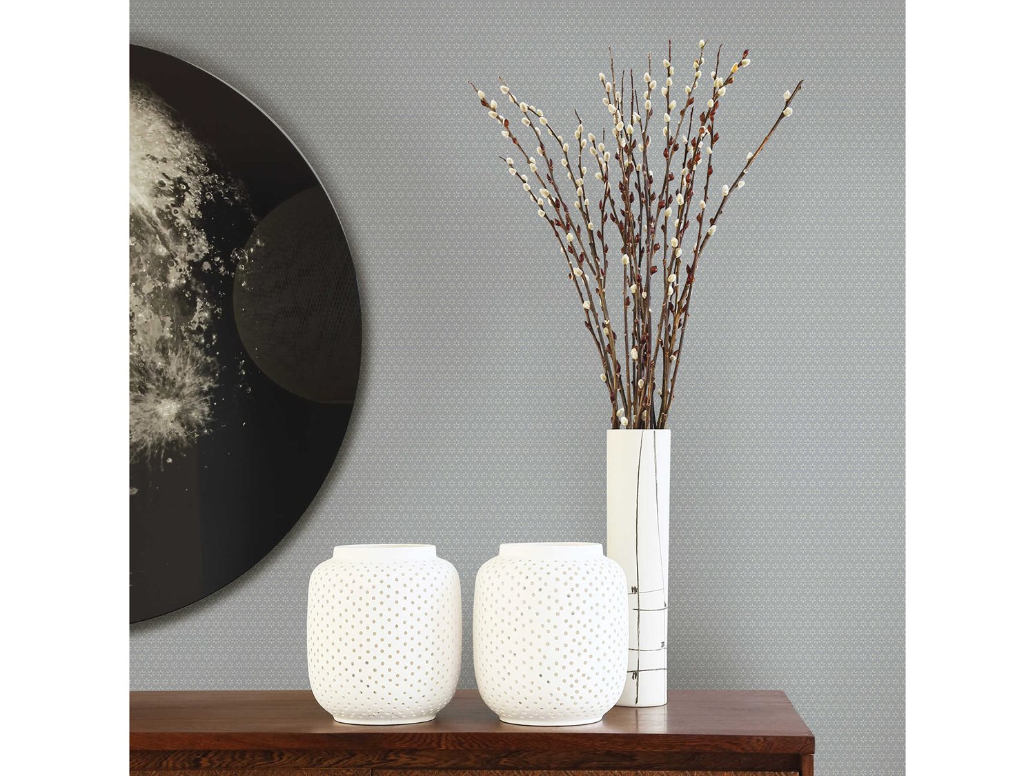 Brewster Home Fashions A-street Prints Starwart Light Blue Miniature ...