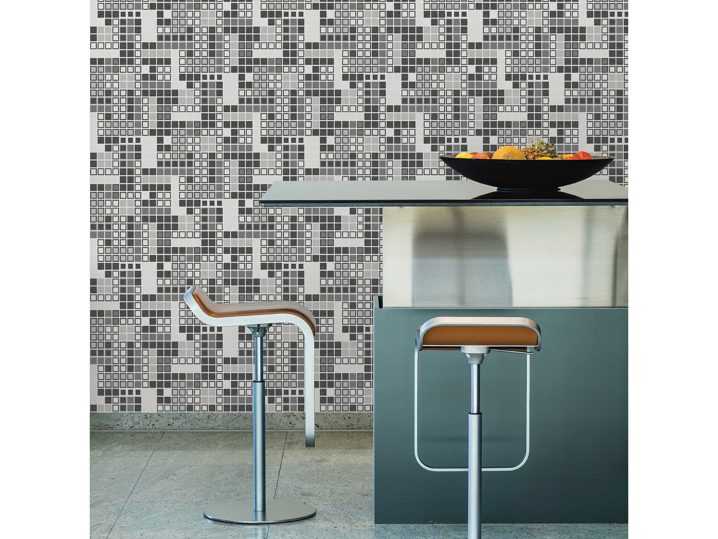 Brewster Home Fashions A-street Prints Bantry Black Geometric Wallpaper ...
