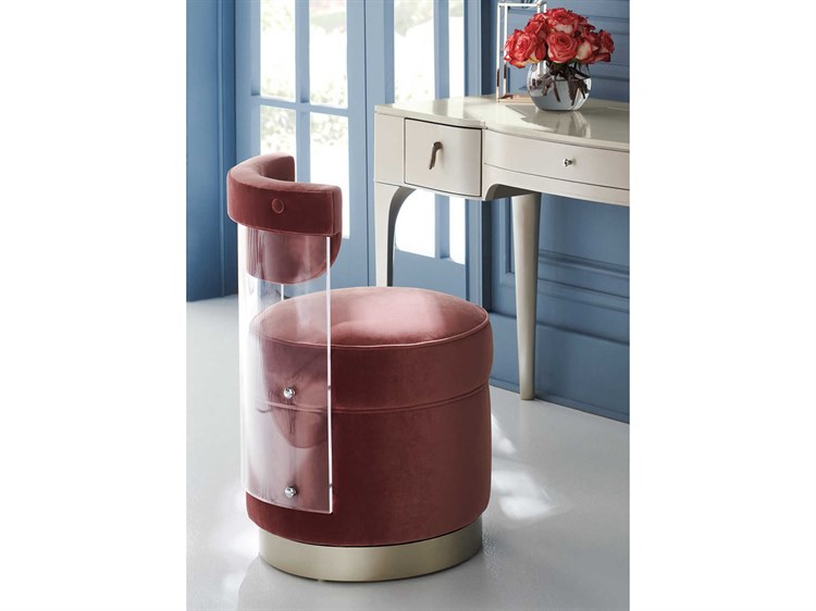 Caracole Classic Full View Swivel Accent Chair | CACUPH020034A