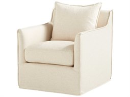Cyan Design White Fabric Accent Chair | C311379