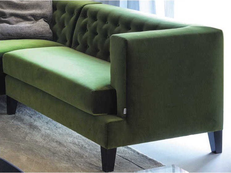 Driade Hall By Rodolfo Dordoni 54" Wide Fabric Upholstered Sectional ...