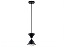 Elan Walman 1-Light Matte Black LED Linear Island Pendant | ELA84316MBK