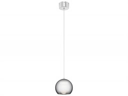 Fine Art Handcrafted Lighting Vesta 1-Light Silver Glass LED Mini ...