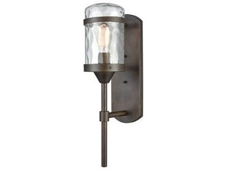 Elk Lighting Logansport Hazelnut Bronze 11'' Wide Outdoor Wall Light ...