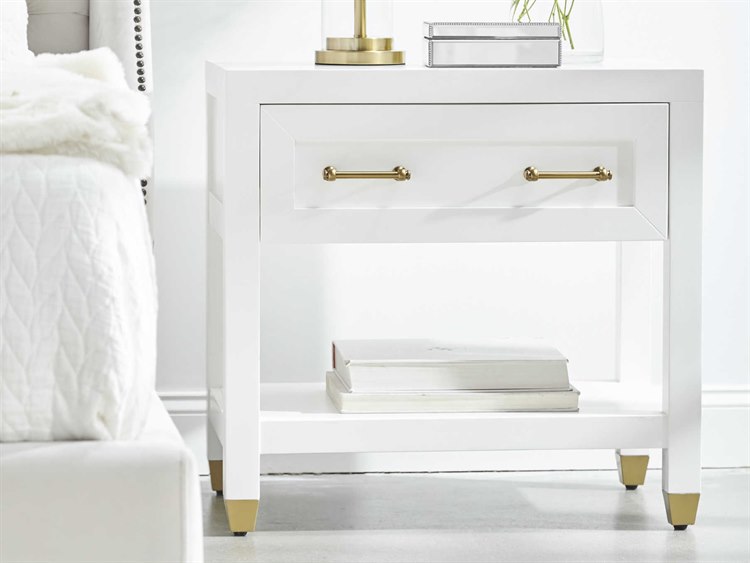 Essentials for Living Traditions 1-Drawer Rubberwood Nightstand ...