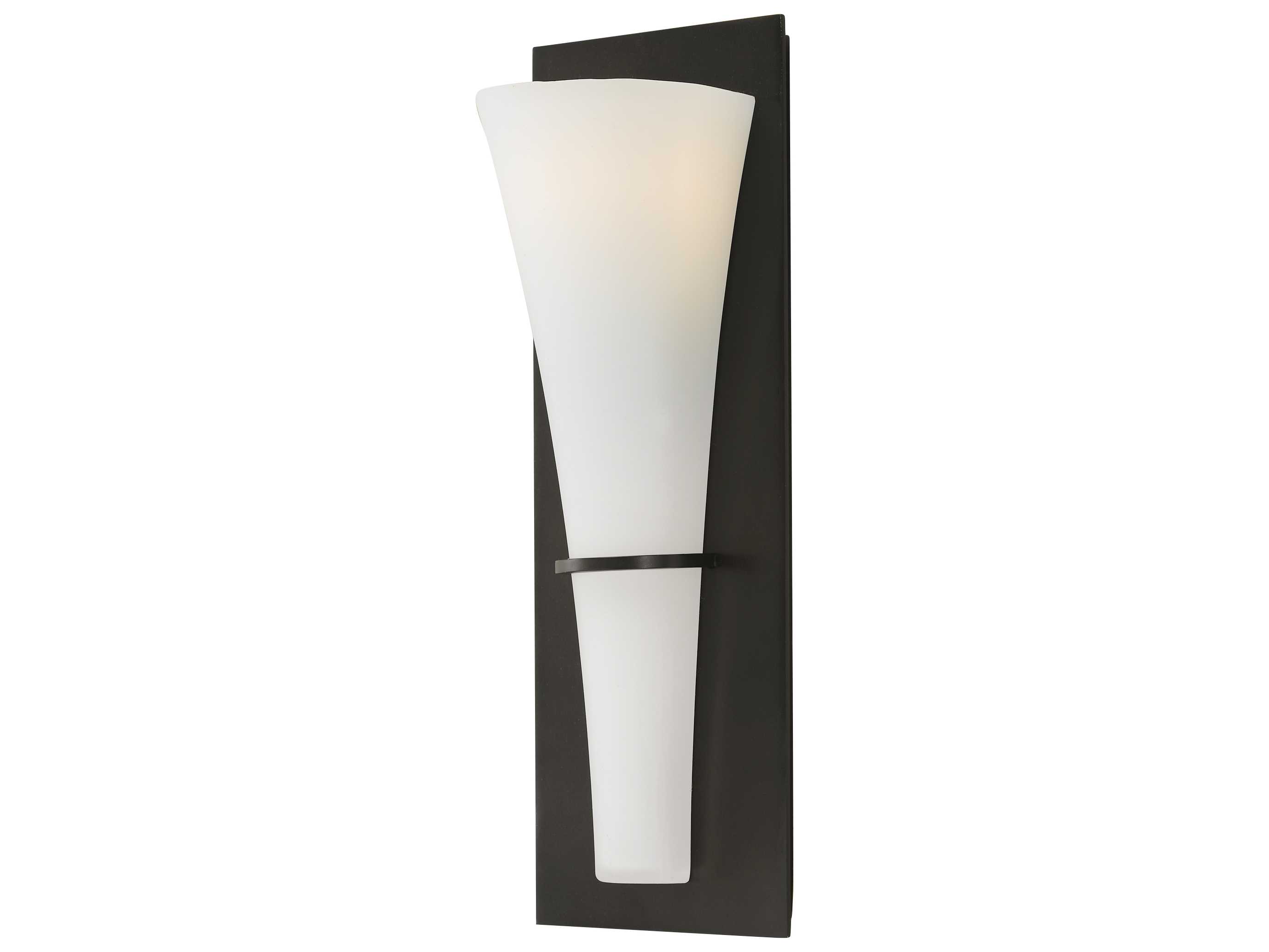 Feiss Barrington Oil Rubbed Bronze Glass Wall Sconce | FEIWB1341ORB