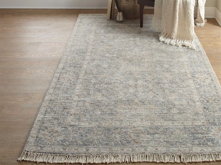 Feizy Rugs Caldwell Bordered Area Rug | FZ8799FGRAY
