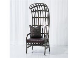 Global Views Beige Leather Accent Chair | GV720194