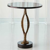 Global Views Punch Square Wood End Table | GV790042