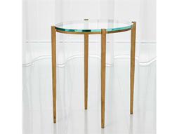 Global Views Oculus Round Glass End Table | GV790771