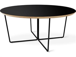 Oggetti Orgo Wood Black Coffee Table | OGG89ORGOCTMPS