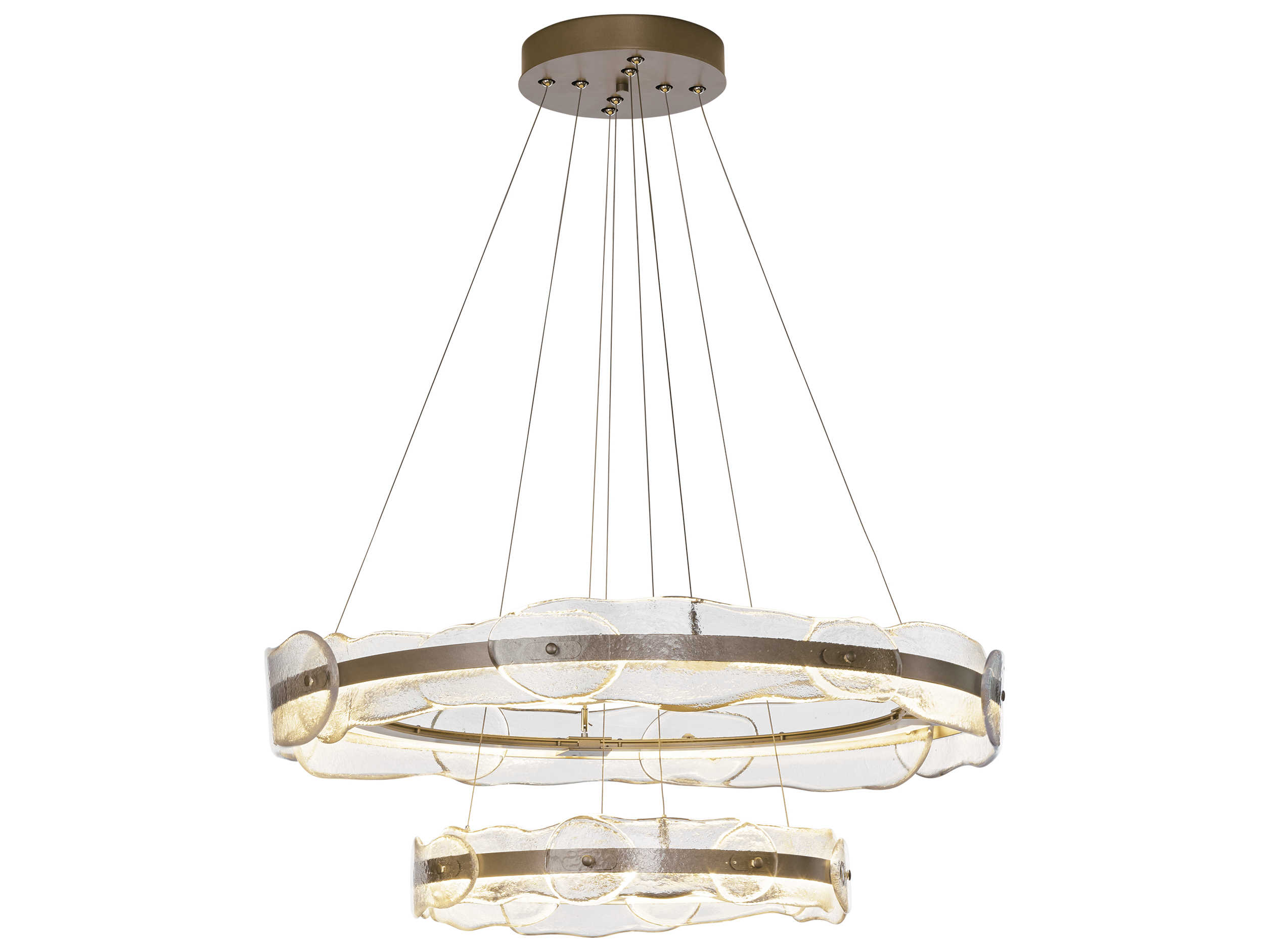 Hubbardton Forge Solstice 36'' Wide Glass LED Pendant | HBF139782
