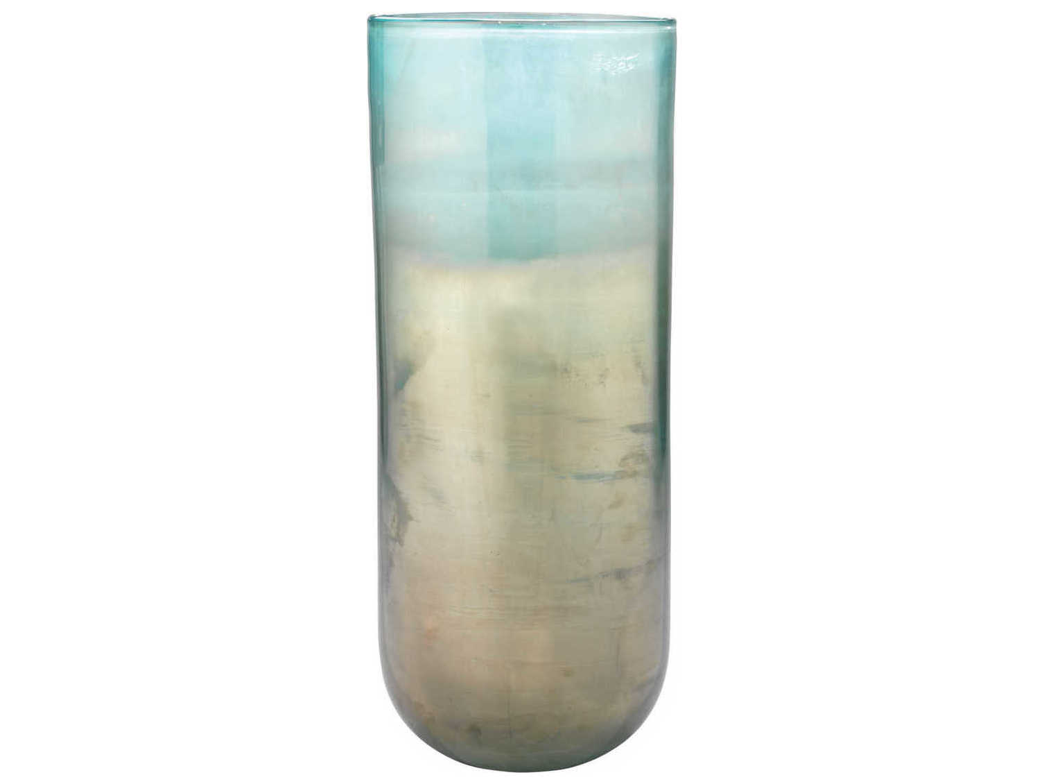 Jamie Young Company Vapor Metallic Aqua Large Vase | JYC7VAPOLGAQ