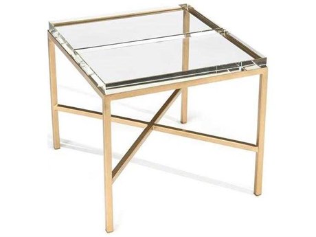 John Richard Accent Furniture 15" Rectangular Glass End Table | JRJFD0122