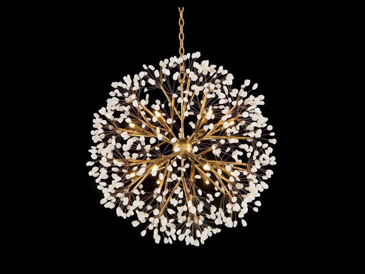 John Richard Fixed Lighting 12 - Light Crystal Pendant | JRAJC9082