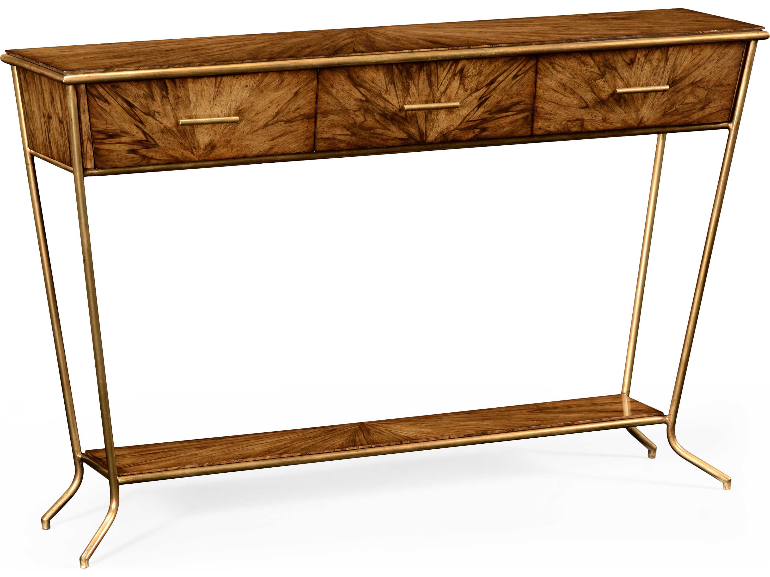 Jonathan Charles Luxe Light Argentinean Walnut 60 X 14 Rectangular