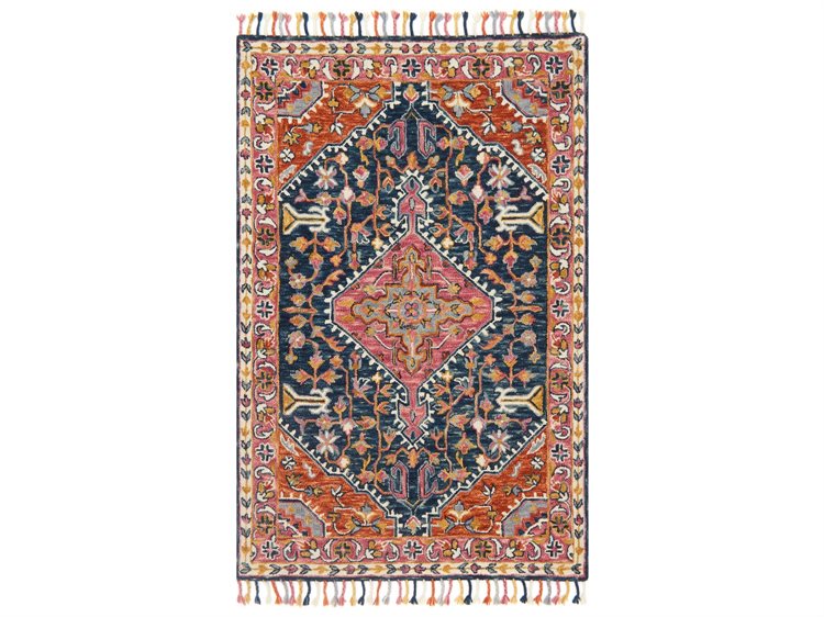 Loloi Rugs Zharah Floral Area Rug | LLZHARZR01NVMLREC