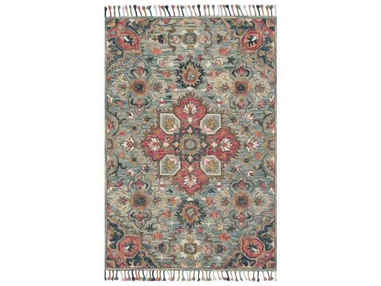 Loloi Rugs Zharah Floral Area Rug | LLZHARZR13LBMLREC