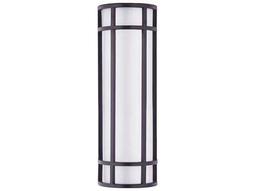 Maxim Lighting Salon with Clear Ribbed Glass LED Outdoor Wall Light ...