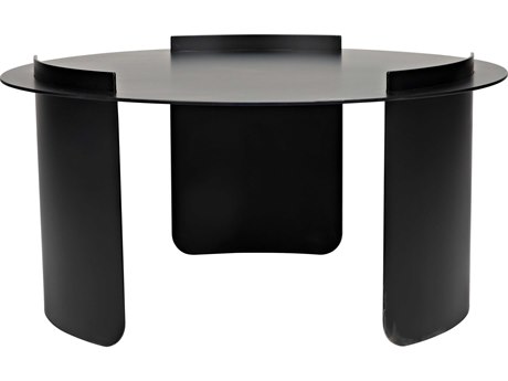 Noir Round Coffee Table | NOIGTAB1132MTBC