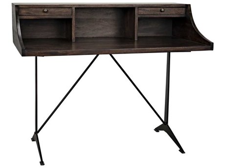 Noir Furniture Nabucco Bleached Walnut 60'' x 30'' Computer Desk ...