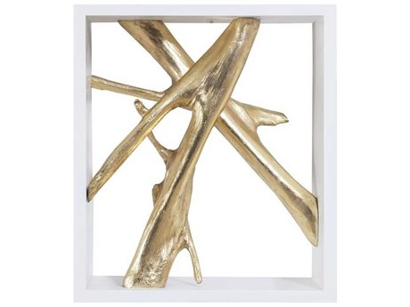 Phillips Collection Colossal Cast Root Erupting 3D Wall Art | PHCPH107121