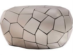 Phillips Collection Crazy Cut Metal Silver Coffee Table | PHCPH64155