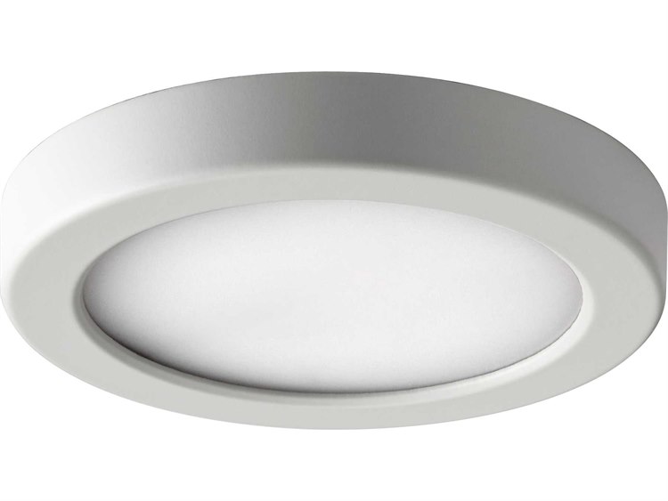 Quorum Oiled Bronze Round Flush Mount | QM906786