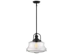 Savoy House Drake 1-Light English Bronze Glass Pendant | SV79132113