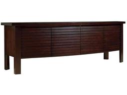 Hooker Furniture Chapman Shou Sugi Ban 80" Pine Wood Black Media ...