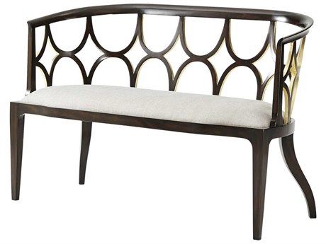 Theodore Alexander Mahogany Accent Bench | TALRE44006DC