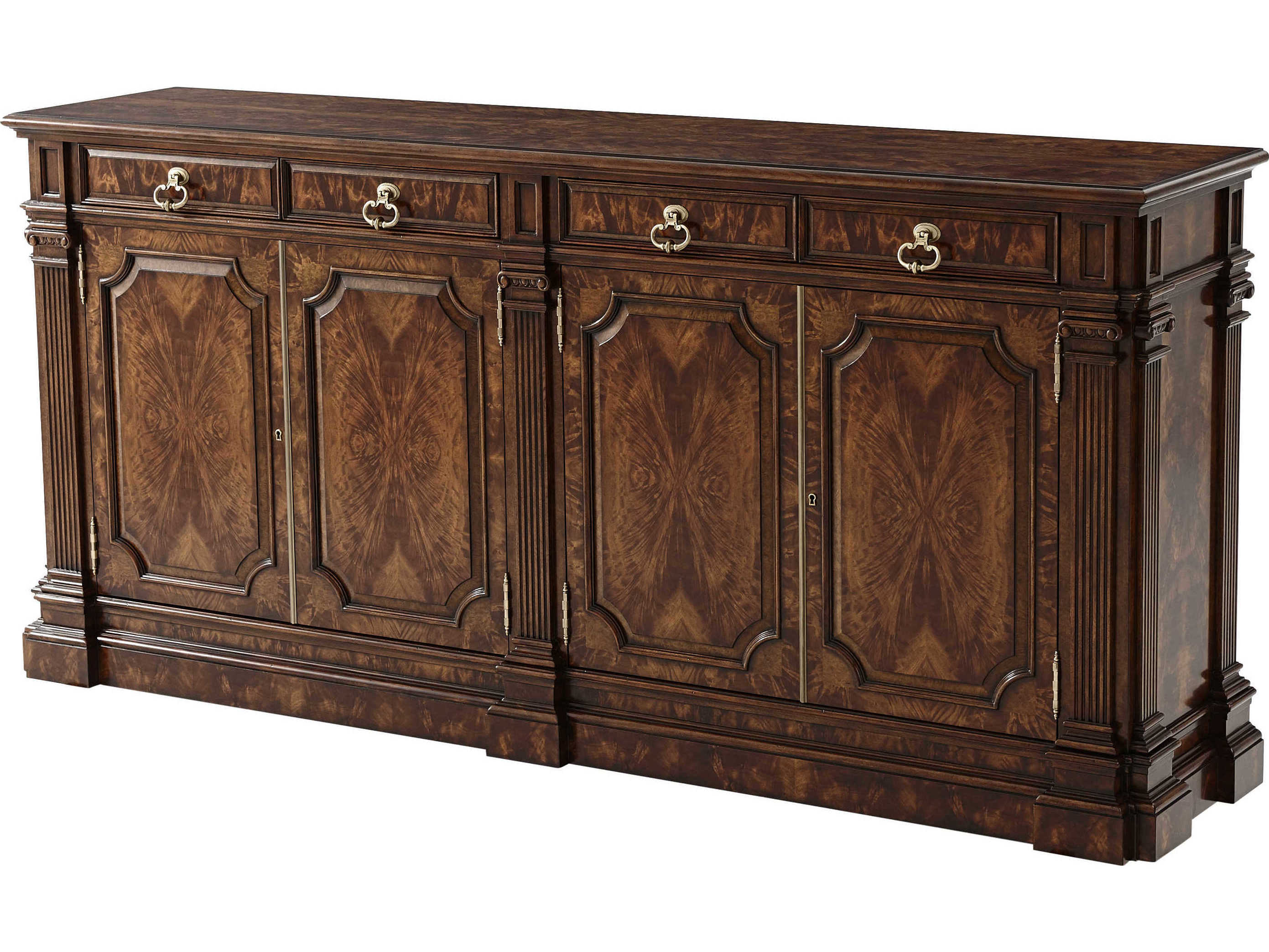 Theodore Alexander Flame Figured Veneer / Mahogany Buffet | TAL6105252