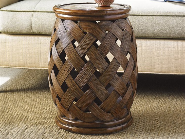 Tommy Bahama Bali Hai Hibiscus Round End Table | TO593953