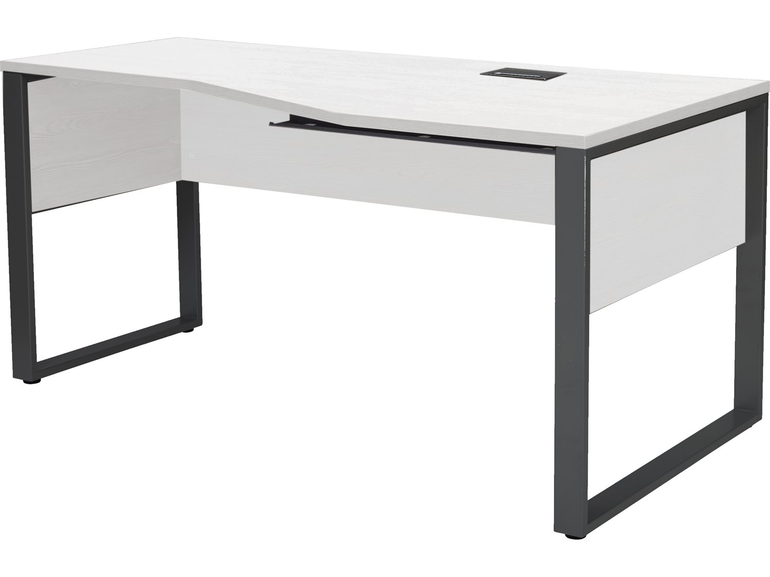 Unique Furniture Kalmar White Computer Desk | JEK632432RWH
