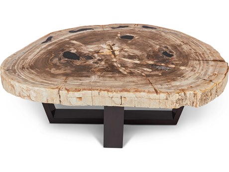 Urbia Akara Natural Chamcha / Black 40-50'' Wide Coffee Table ...
