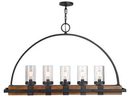 Uttermost Spherical 5-Light Bronze Antique Brass Globe Pendant | UT21606